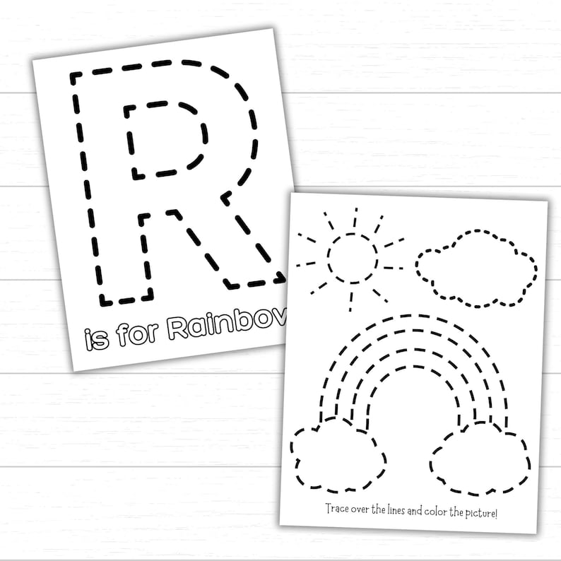 Rainbow Activity Pack, Printable Rainbow Activities, Rainbow Worksheets ...