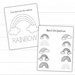 Rainbow Activity Pack, Printable Rainbow Activities, Rainbow Worksheets ...