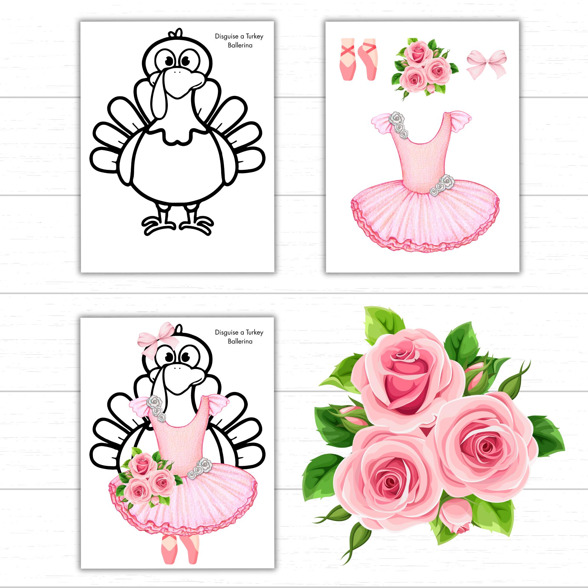 Disguise a Turkey Ballerina, Ballerina Turkey Disguise, Dancer Turkey ...