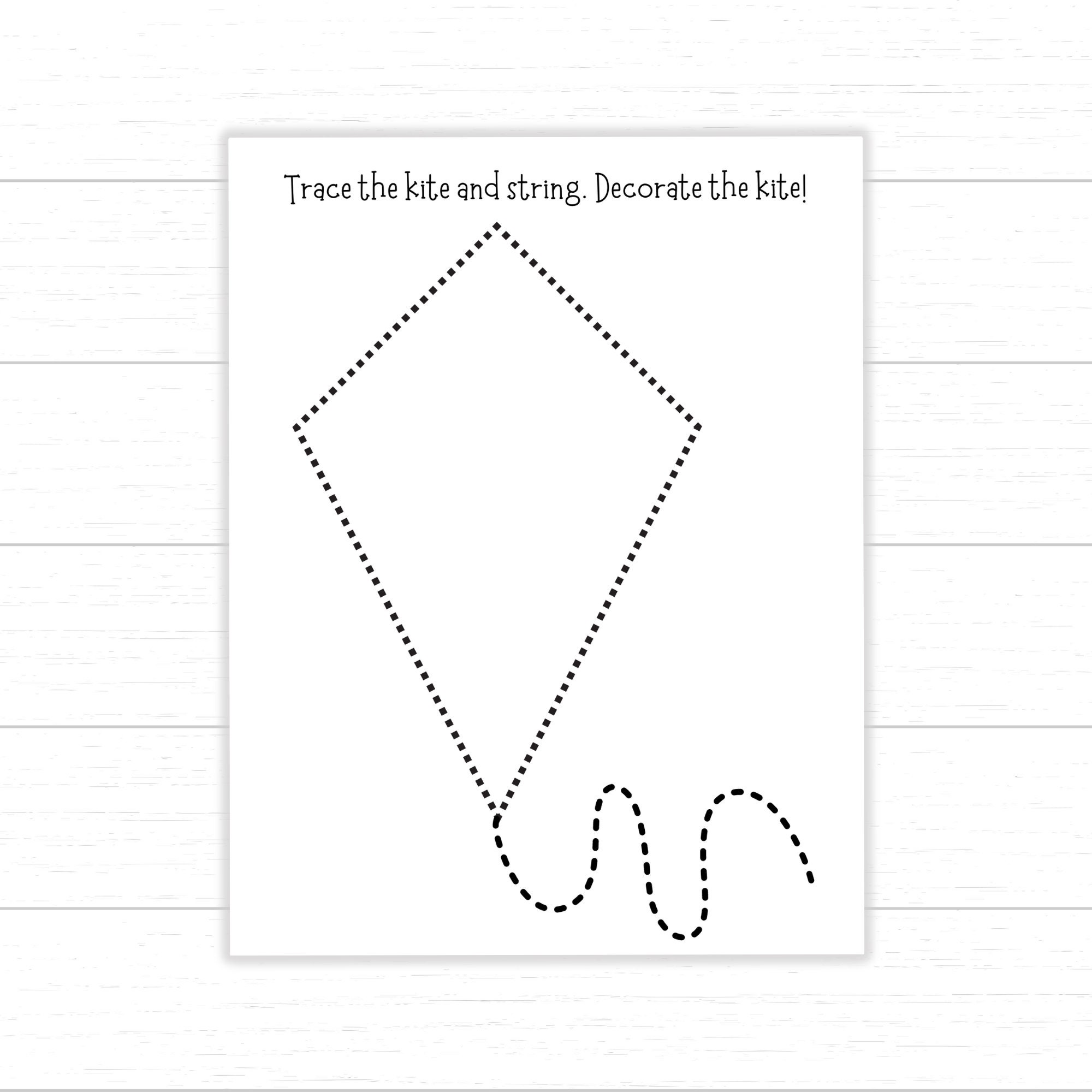 Kite Activity Pack for Kids, Kite Printables, Printable Kite Coloring ...