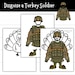 Disguise a Turkey Soldier, Soldier Turkey, Turkey in Disguise Project ...