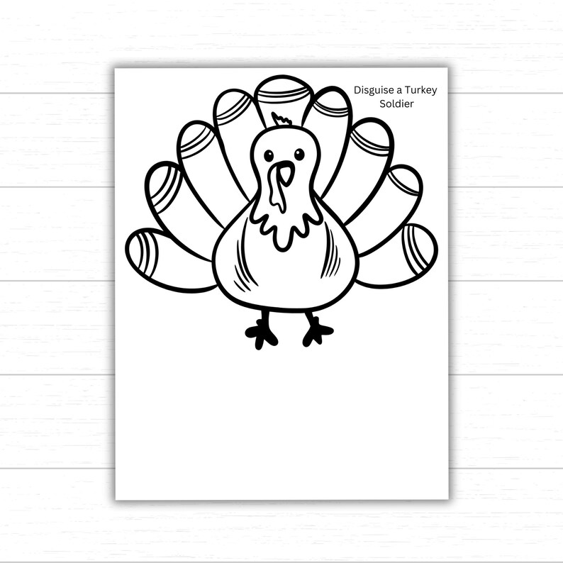 Disguise a Turkey Soldier, Soldier Turkey, Turkey in Disguise Project ...