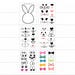 Build a Bunny Face Printable Kids Activity, Cut and Paste Animal Craft ...