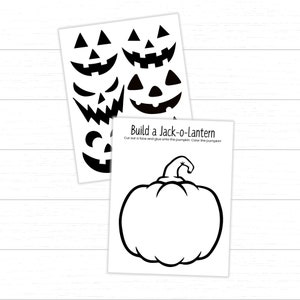 Build A Jack-o-lantern, Jack-o-lantern Faces, Pumpkin Faces, Jack-o ...