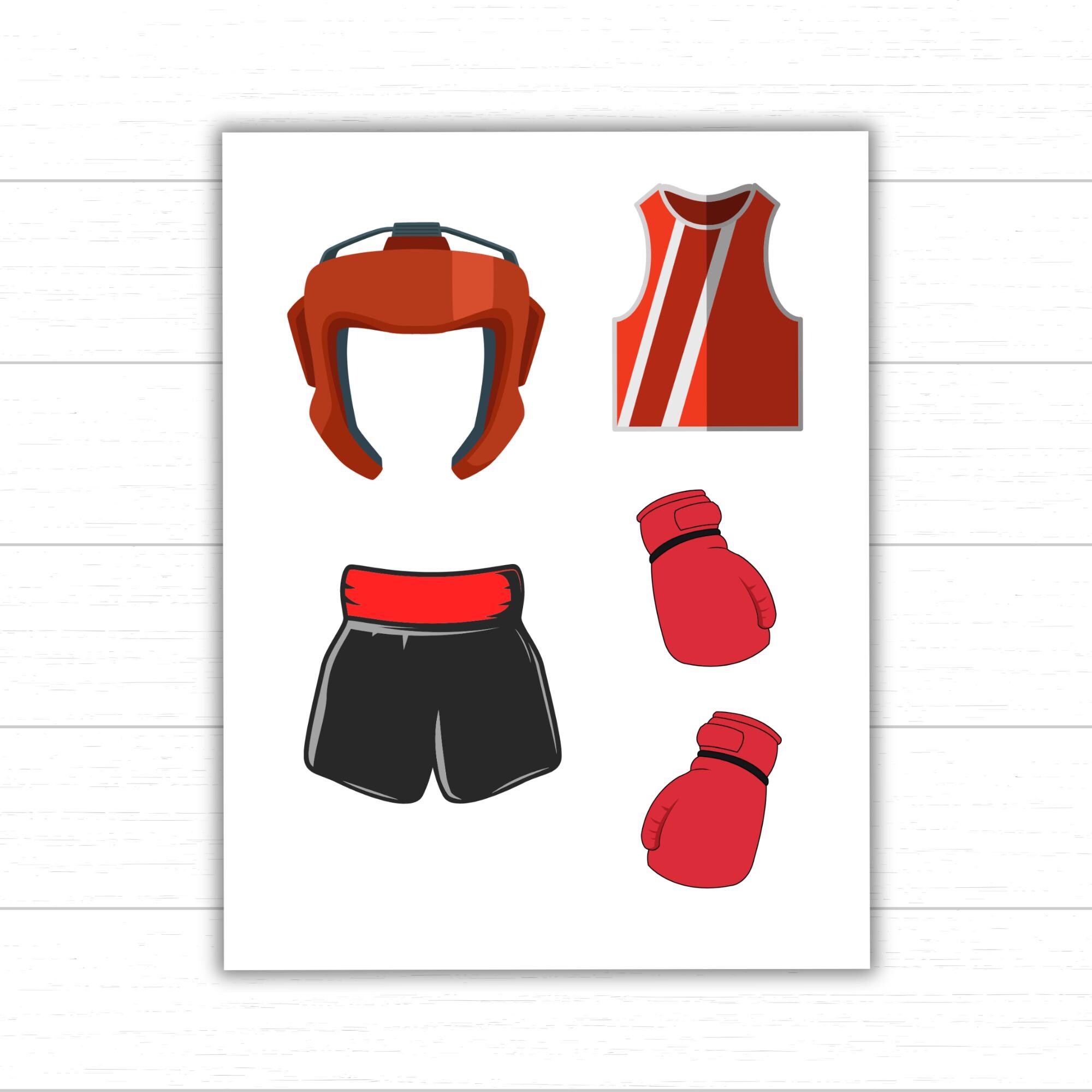 Disguise a Turkey Boxer, Boxer Turkey, Printable Boxer Outfit, Boxer ...