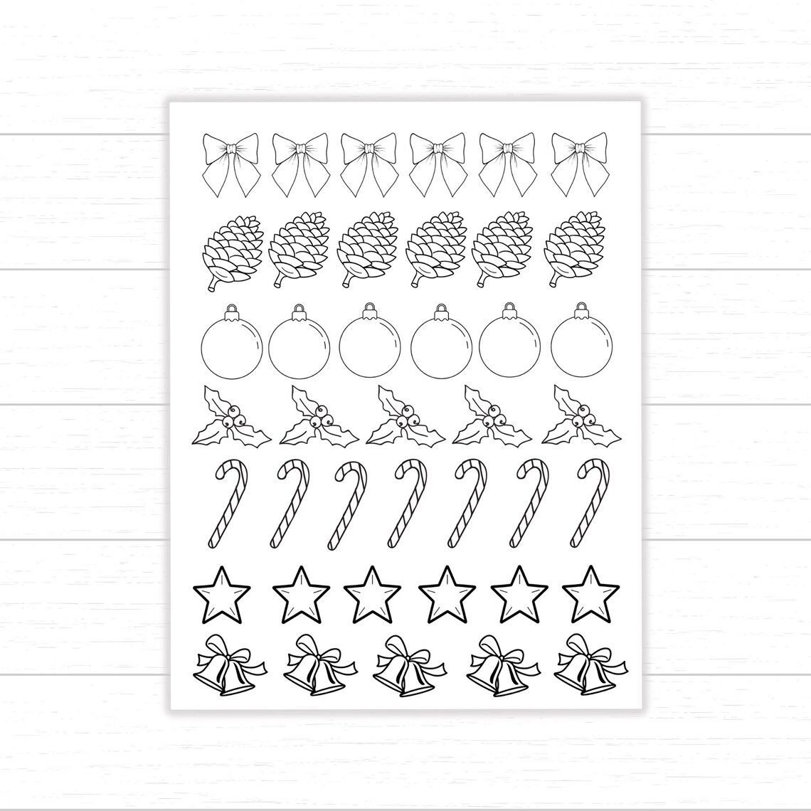 Build a Wreath Printable Christmas Activity for Kids | Decorate a ...