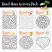 Printable Beach Mazes for Kids, Summer Activity Pack (PDF) - Etsy