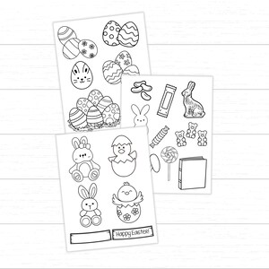 Build an Easter Basket Printable, Printable Easter Basket Coloring Page ...
