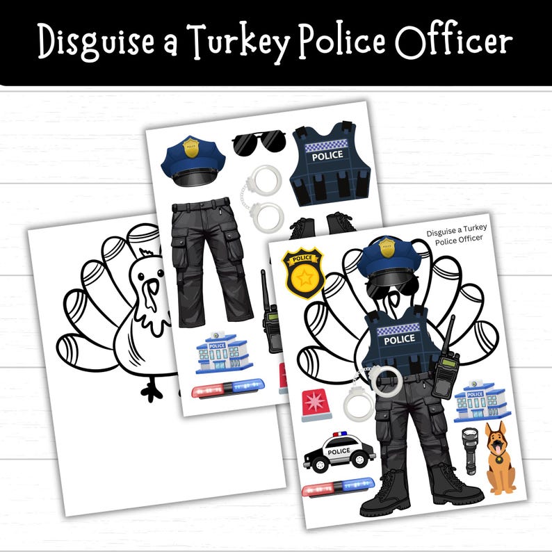 Disguise a Turkey Police Officer, Police Officer Turkey, Disguise a ...