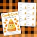Candy Corn Guessing Game Printable, Halloween Guess How Many Game, How ...