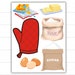 Christmas Cookie Baking Pretend Play Set, Holiday Cookie Baking Pretend ...