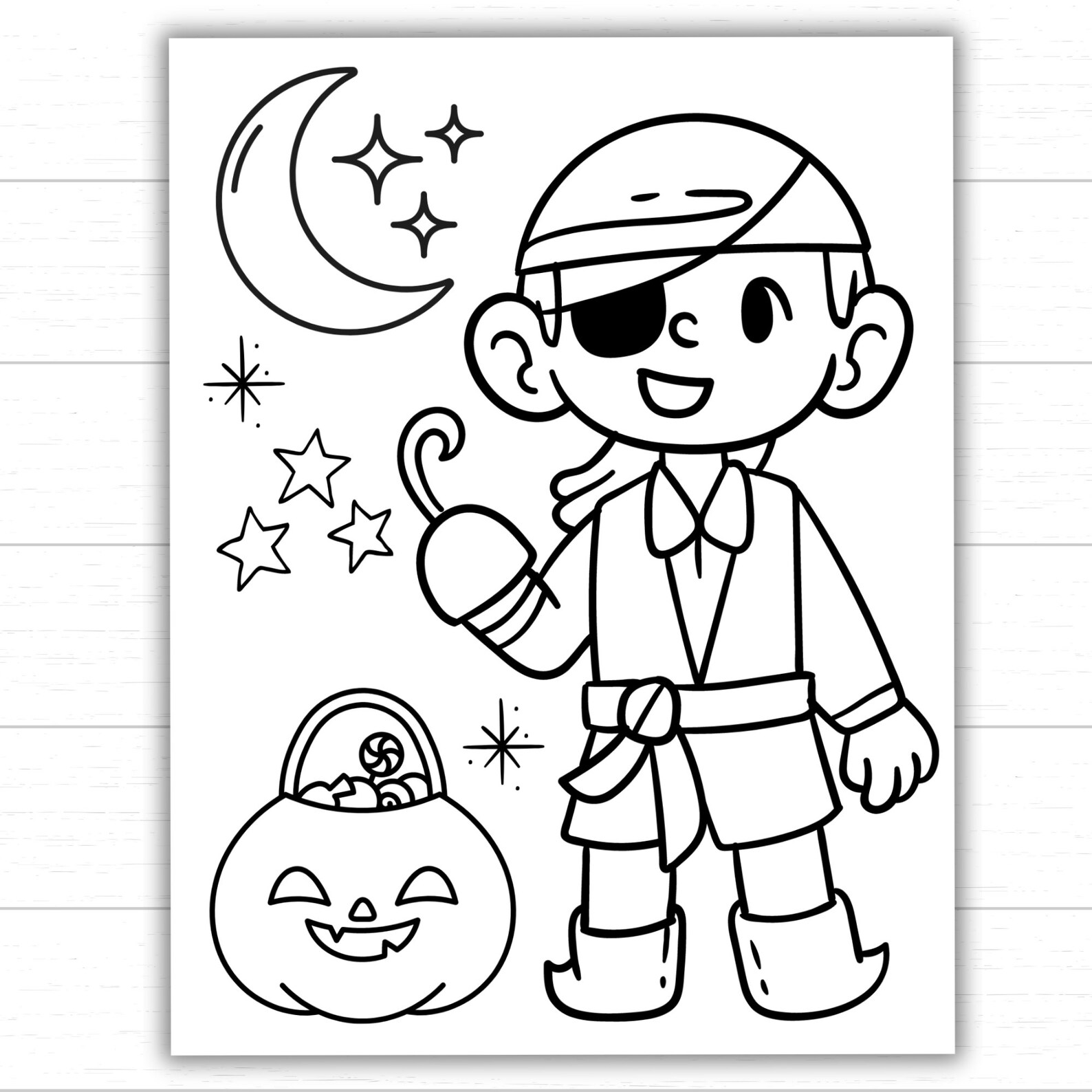 Trick or Treat Coloring Pages, Halloween Costume Coloring Pages ...