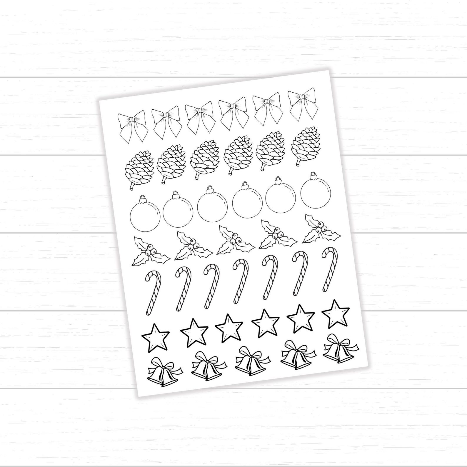 Build a Wreath Printable Christmas Activity for Kids | Decorate a ...