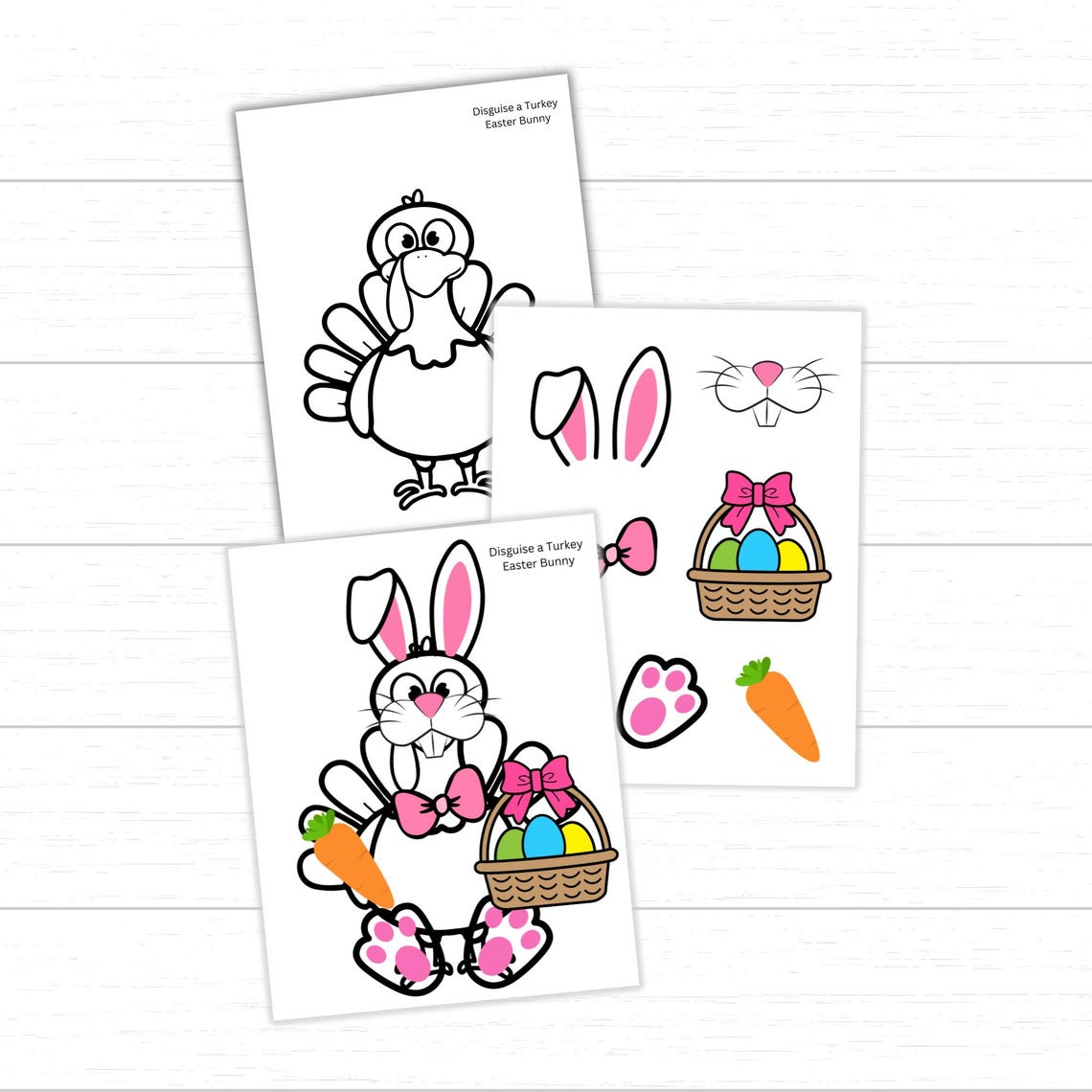 Disguise a Turkey Easter Bunny, Easter Bunny Disguise, Easter Bunny ...
