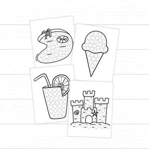 Summer Dot Marker Activities, Printable Dot Art, Do a Dot, Dot Marker ...