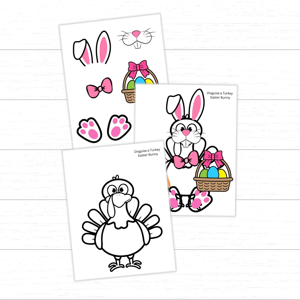 Disguise a Turkey Easter Bunny, Easter Bunny Disguise, Easter Bunny ...