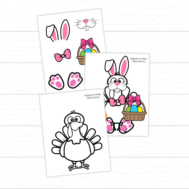 Disguise a Turkey Easter Bunny, Easter Bunny Disguise, Easter Bunny ...