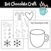 Hot Chocolate Craft, Hot Cocoa Craft, Printable Winter Craft for Kids ...