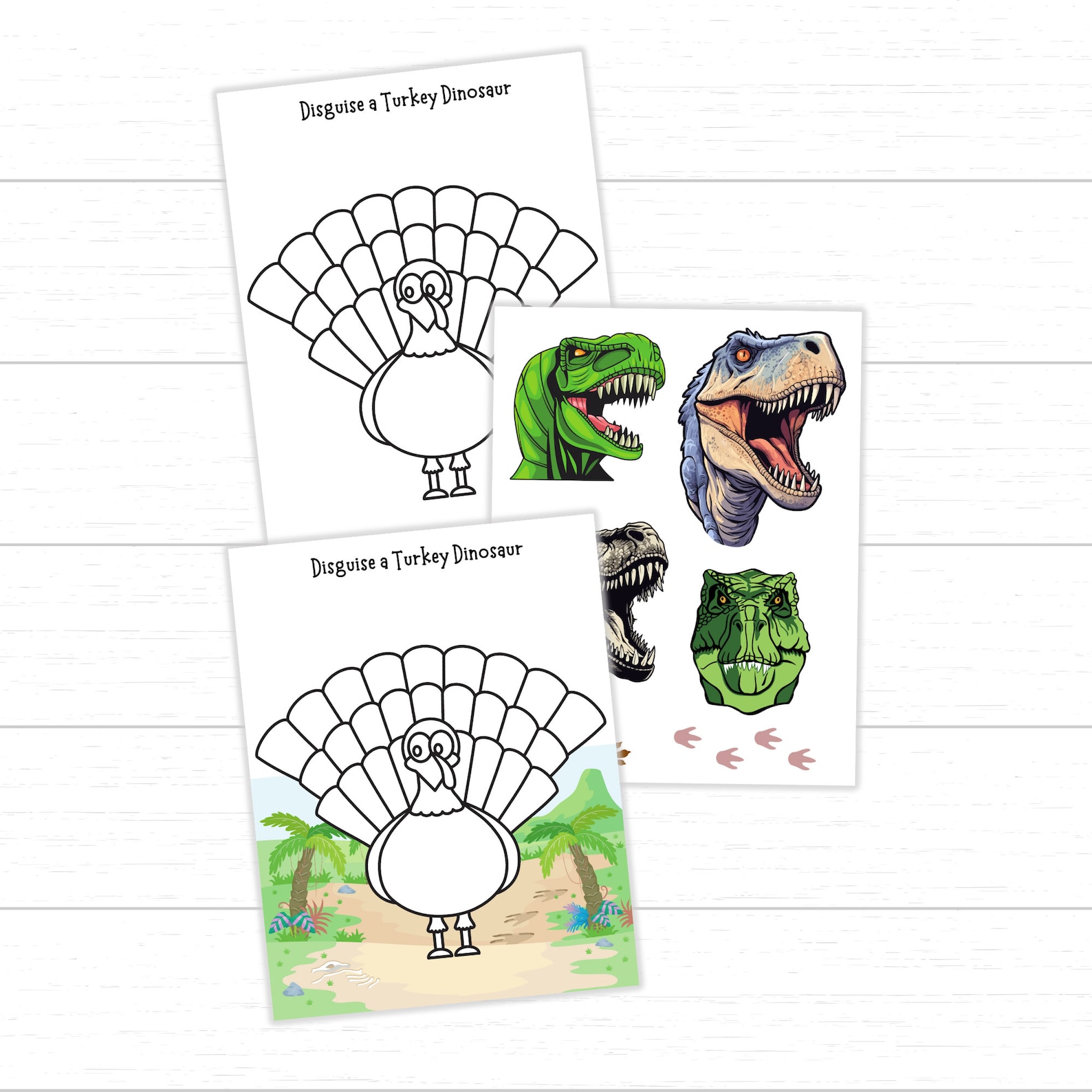 Disguise a Turkey Dinosaur, Dinosaur Turkey Disguise, Disguise a Turkey ...