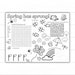 Spring Placemat Activity Pack, Printable Spring Activities for Kids ...