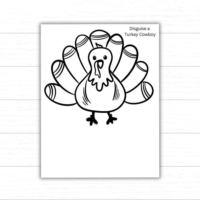 Disguise a Turkey Cowboy, Cowboy Turkey, Cowboy Turkey in Disguise ...