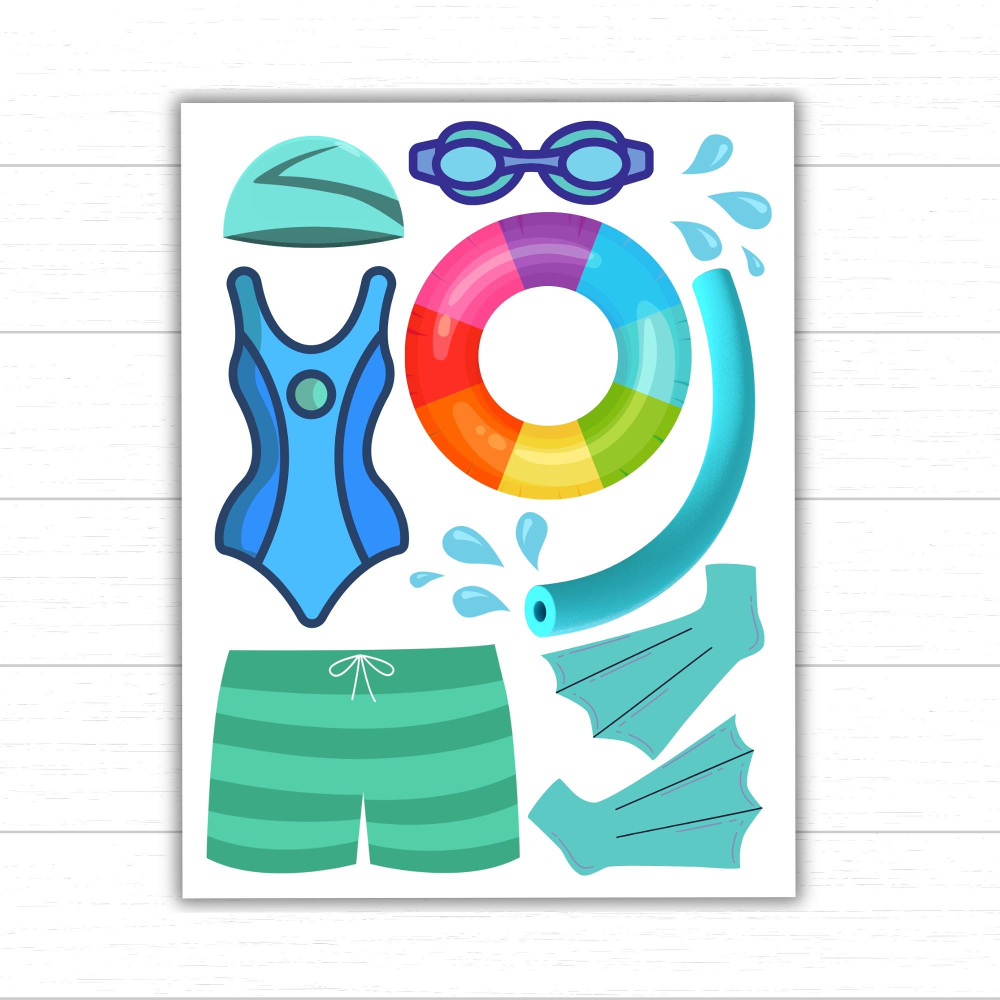 Disguise a Turkey Swimmer Printable, Swimmer Turkey Disguise, Printable ...