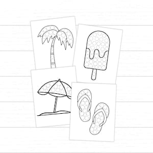 Summer Dot Marker Activities, Printable Dot Art, Do a Dot, Dot Marker ...