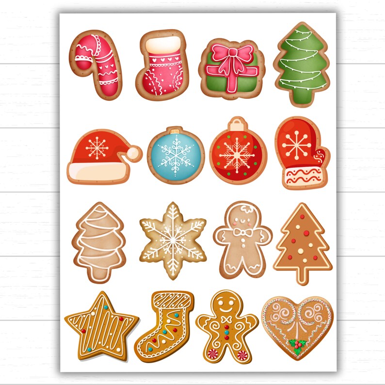 Christmas Cookie Baking Pretend Play Set, Holiday Cookie Baking Pretend ...