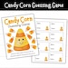 Candy Corn Guessing Game Printable, Halloween Guess How Many Game, How ...