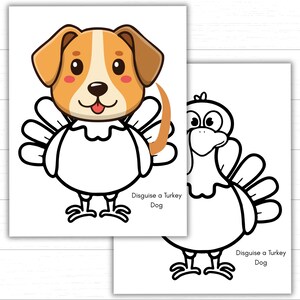 Disguise a Turkey Farm Animal Bundle, Farm Animal Thanksgiving Craft ...