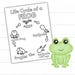 Life Cycle of a Frog Coloring Page, Printable Frog Life Cycle Activity ...