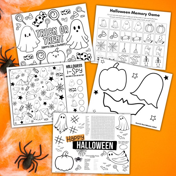 Halloween Placemat - Etsy
