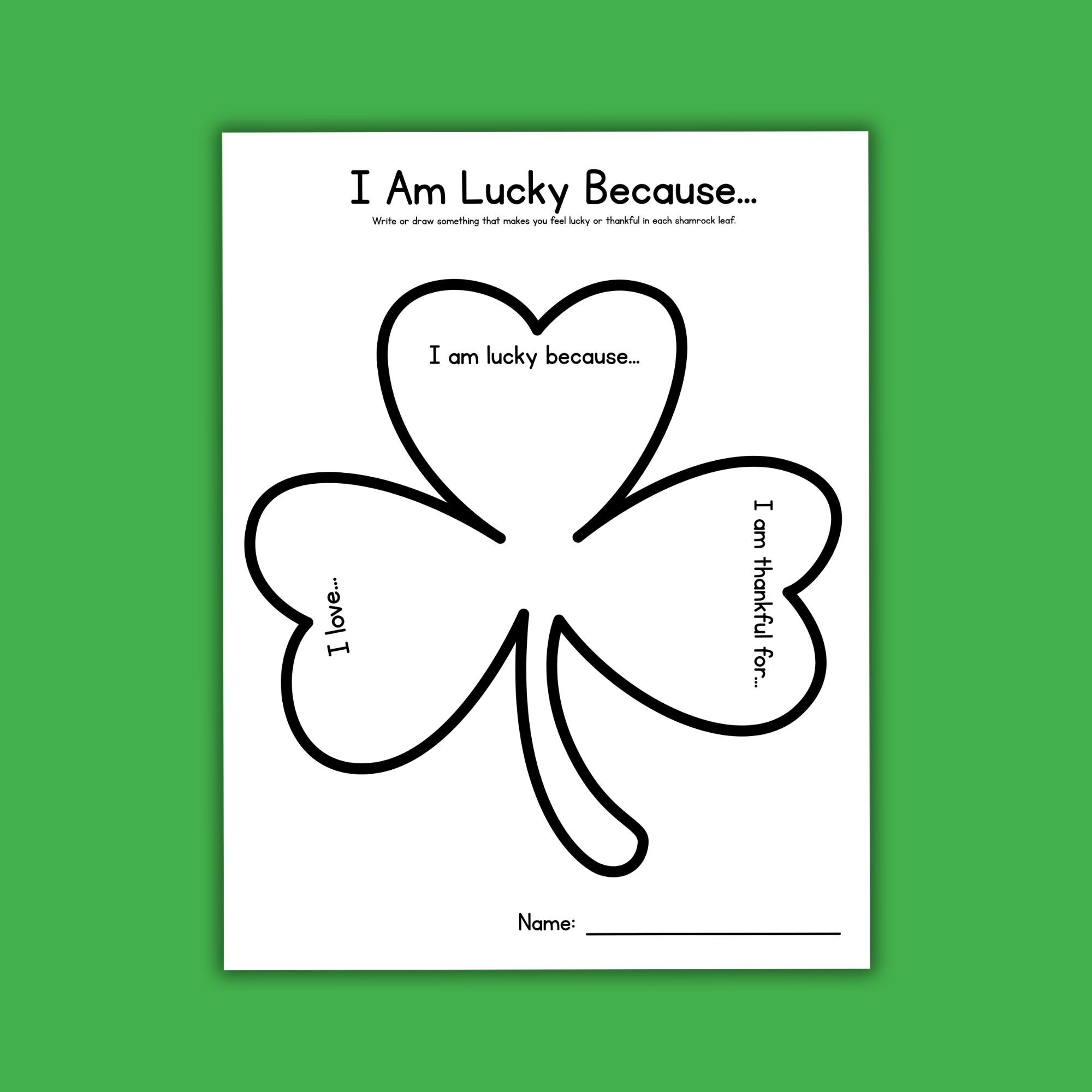 Design a Shamrock and Four Leaf Clover Craft for St. Patrick's Day ...