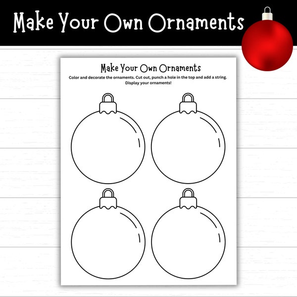 Christmas Ornaments to Make - Etsy