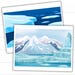 Arctic Animals Cut and Paste Activity, Arctic Habitat Scenes Printable ...