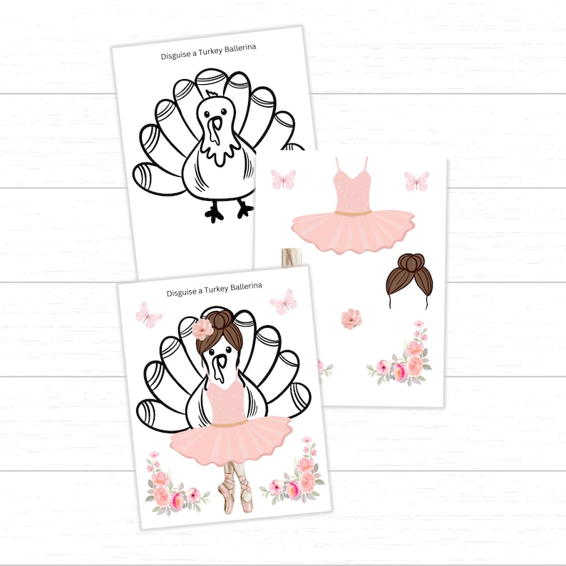 Disguise a Turkey Ballerina, Ballerina Turkey, Disguise a Turkey ...