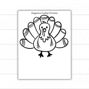 Disguise a Turkey Princess, Turkey in Disguise Princess, Princess ...