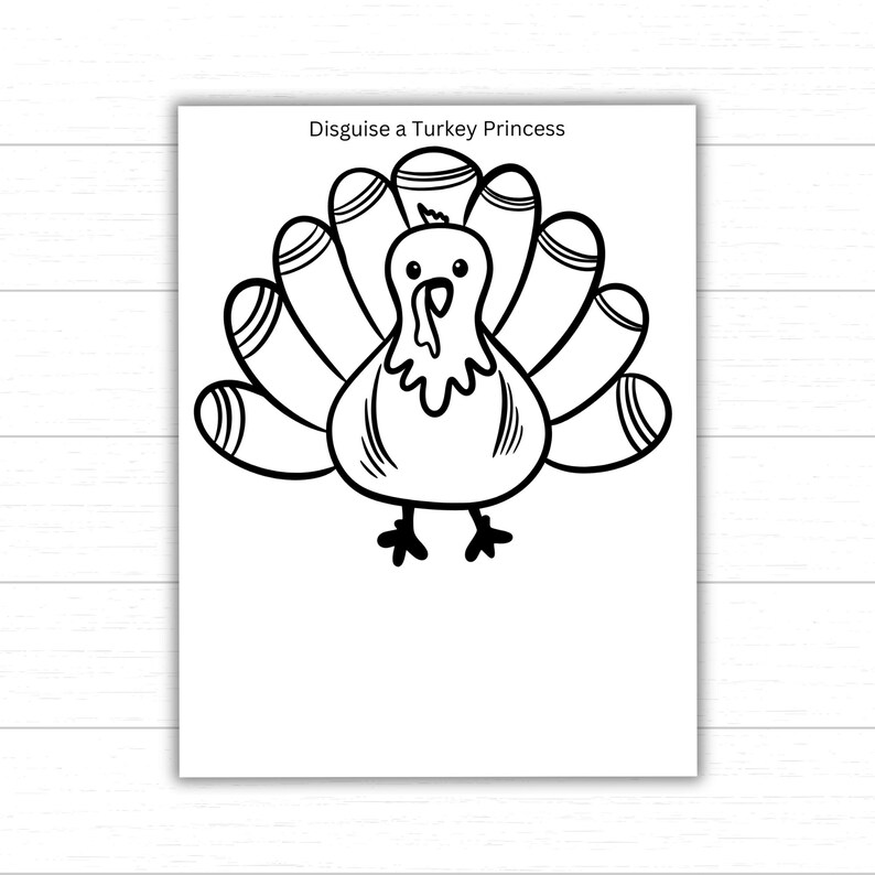 Disguise a Turkey Princess, Turkey in Disguise Princess, Princess ...