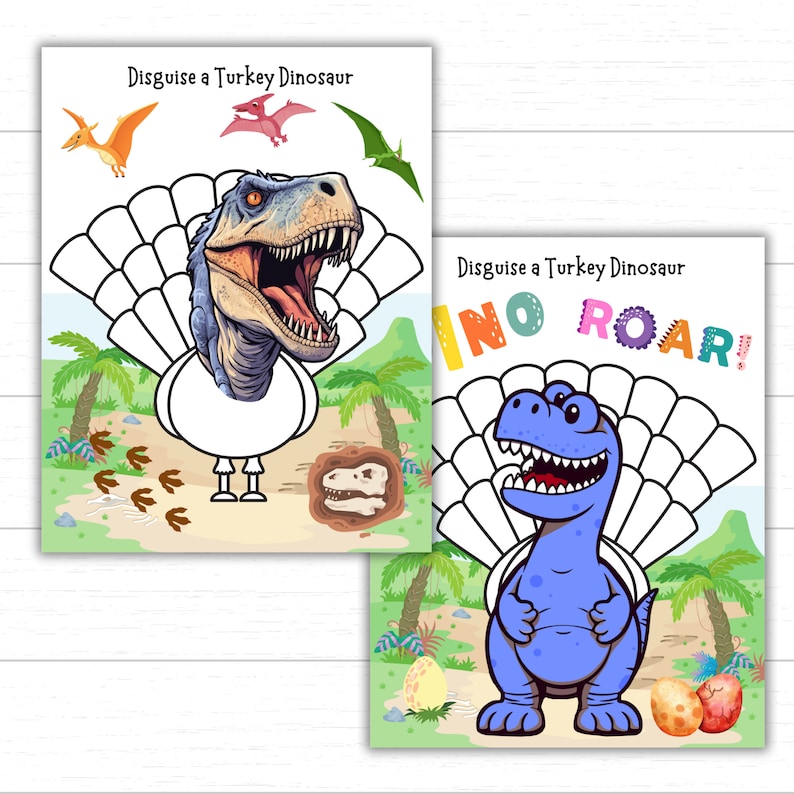 Disguise a Turkey Dinosaur, Dinosaur Turkey Disguise, Disguise a Turkey ...
