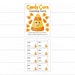 Candy Corn Guessing Game Printable, Halloween Guess How Many Game, How ...