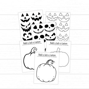 Build A Jack-o-lantern, Jack-o-lantern Faces, Pumpkin Faces, Jack-o ...