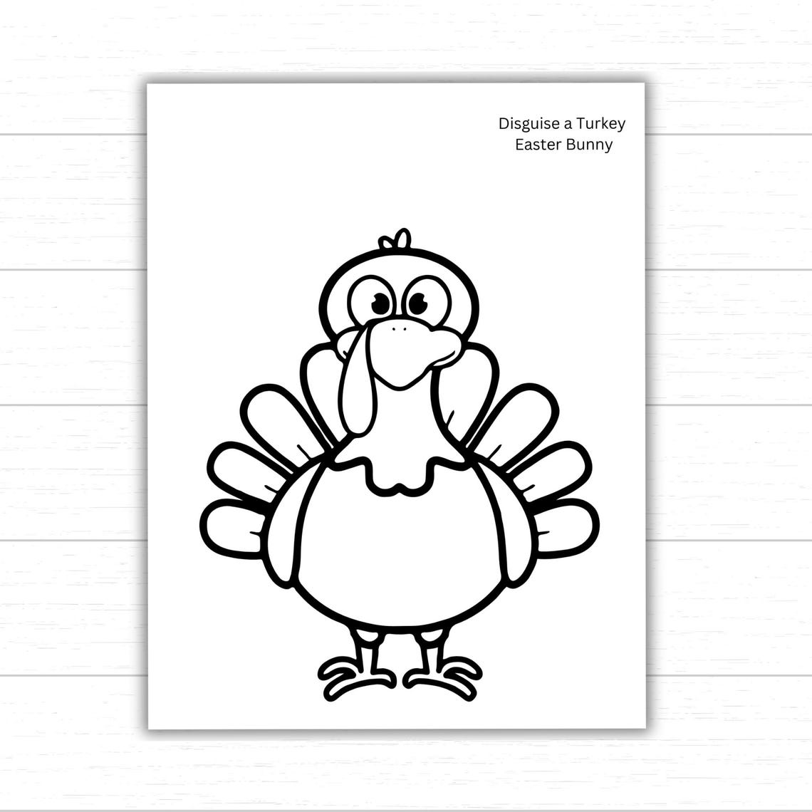 Disguise a Turkey Easter Bunny, Easter Bunny Disguise, Easter Bunny ...