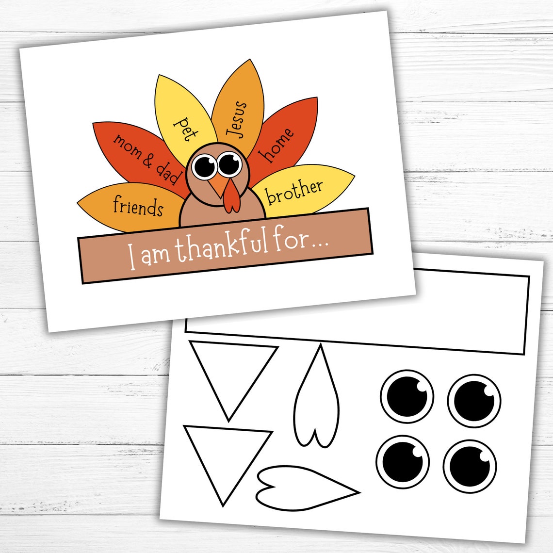 Turkey Headband Craft, Turkey Hat Paper Crown, Thanksgiving Turkey ...
