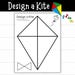 Design a Kite Printable, Decorate a Kite, Kite Craft, Spring Kite ...