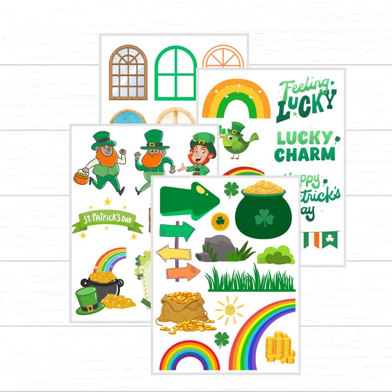 Leprechaun Trap Kit Printable, St. Patrick’s Day Activity for Kids, DIY ...