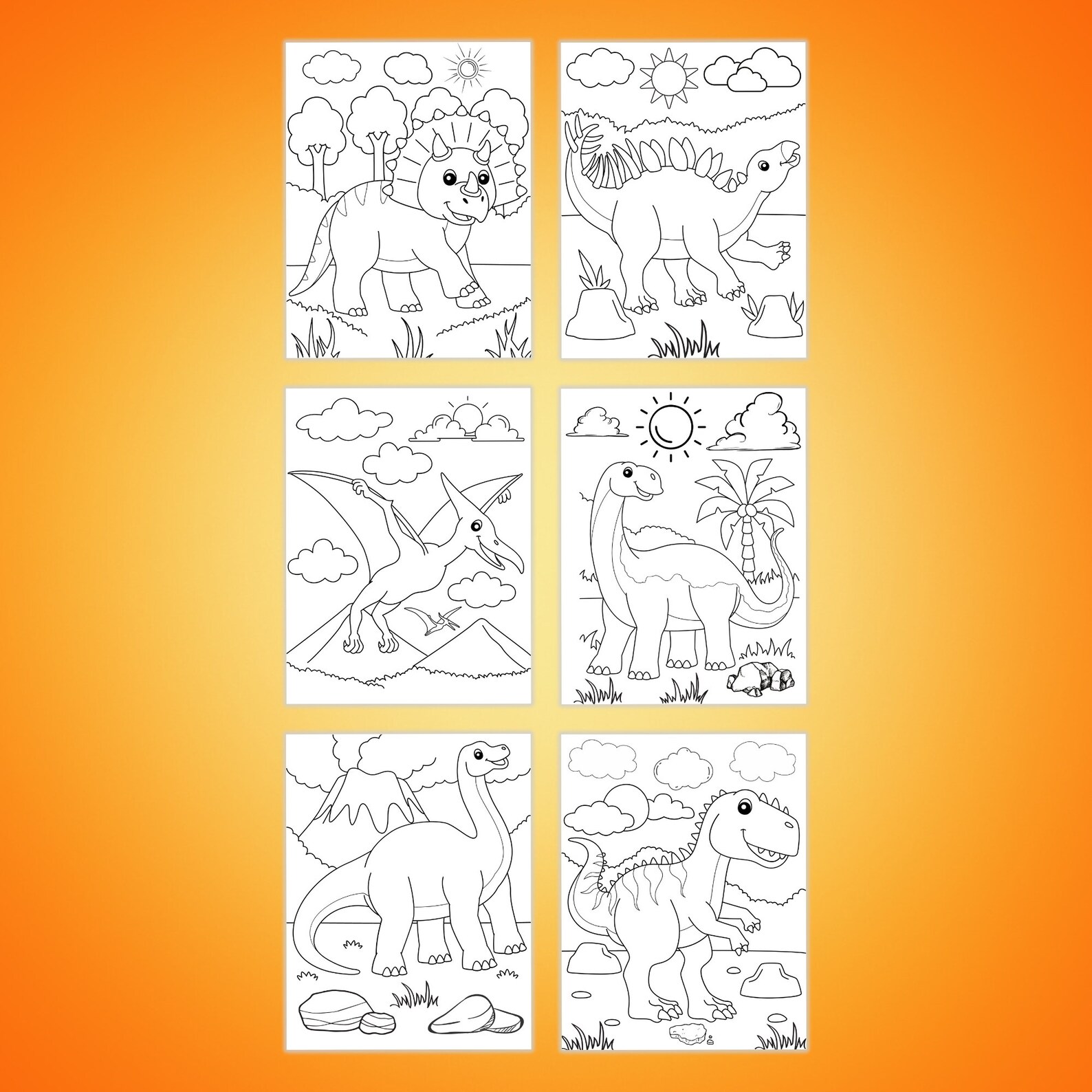 Dinosaur Coloring Pages, Dinosaur Activities for Kids, Printable ...
