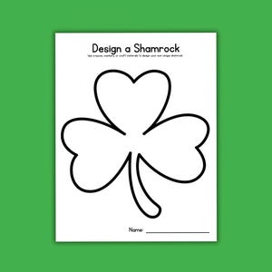 Design a Shamrock and Four Leaf Clover Craft for St. Patrick's Day ...