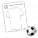 Design Your Own Soccer Jersey, Soccer Printables for Kids, Soccer ...