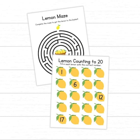 Hojas De Trabajo Divertidas De Verano 2 Actividades De Siluetas De