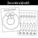 Build a Wreath Printable Christmas Activity for Kids | Decorate a ...